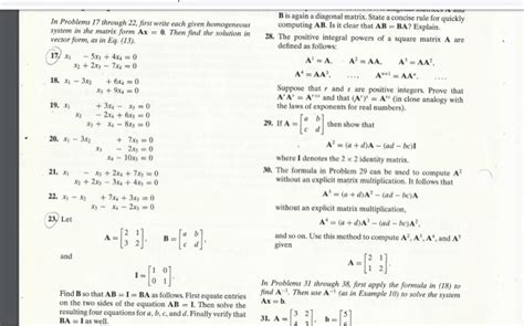 solved in problems 17 through 22 first write each given