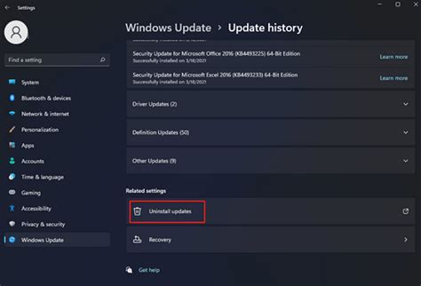 Uninstall Windows Update With Microsoft Official Methods