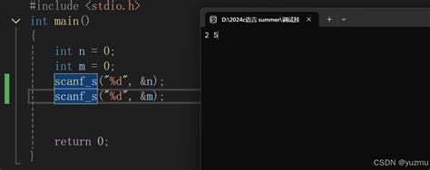 解决vs中scanf使用会出错的问题scanf This Function Or Variable May Be Unsafe C Csdn博客