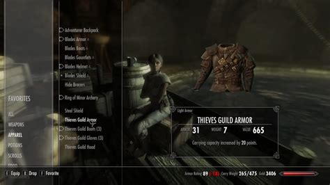 How To Get Thieves Guild Armor In Skyrim