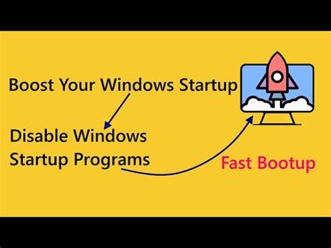 Disable Startup Programs In Windows Pcguide U YouTube