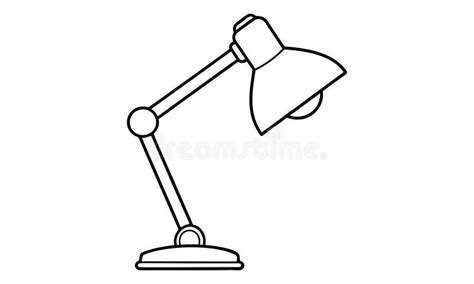 Lamp One Line Stock Illustrations 3816 Lamp One Line Stock