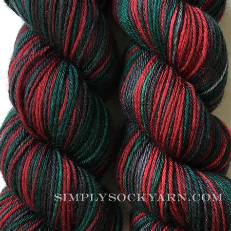 Tpy Stripe Bah Humbug Simply Socks Yarn Company