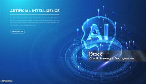 인공 지능 기계 학습 Ai 미래 기술 아트워크 광업 아이소메트릭 신경망 기계 프로그래밍 및 반응형 웹 배너를 위한 데이터 딥