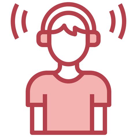 Listener Surang Red Icon Listener Surang Red Icon