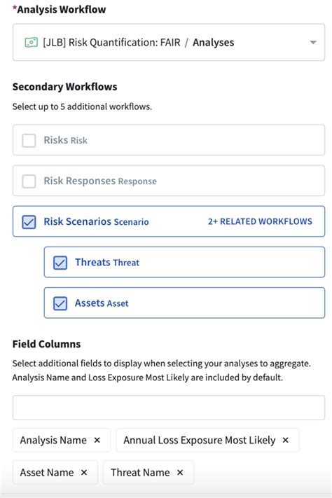 Create Quantify Insights In Risk Cloud Logicgate Help Center