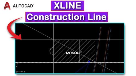How To Use Xline Or Construction Line Command In Autocad Youtube