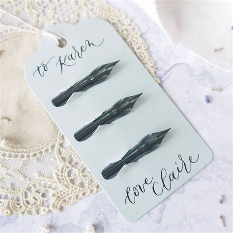 Brause Steno 361 Calligraphy Nibs — Mirabelle Makery