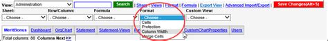 Adjust Column Widths