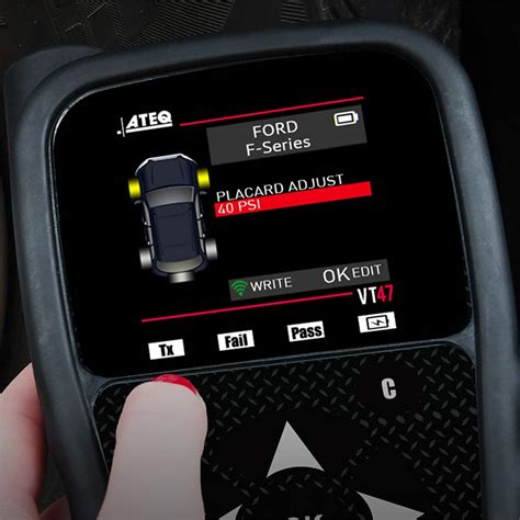 Ateq Vt47 Wifi Enabled Obdii Tpms Reset And Programming Tool Vt47s Tire Supply Network