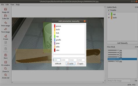 idat image detection annotation tool