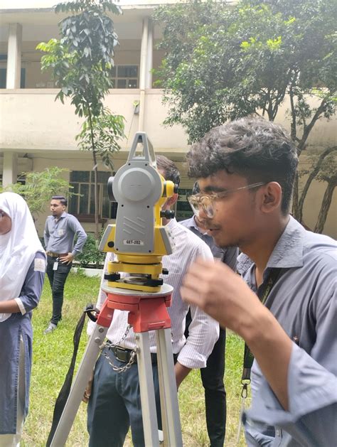 Niloy Tirtho On Linkedin Using A Dumpy Level To Calculate Elevation