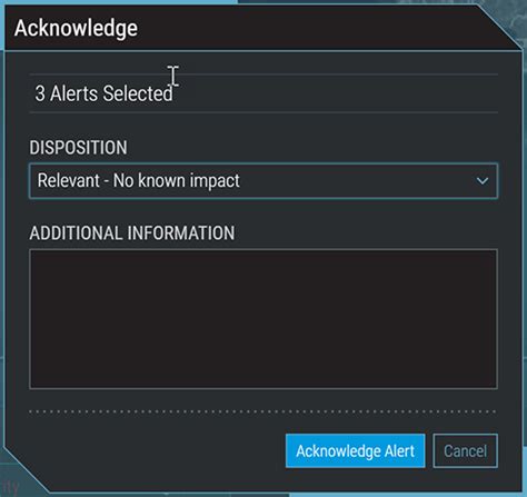 Vcc Acknowledging Multiple Alerts In Visual Command Center Everbridge