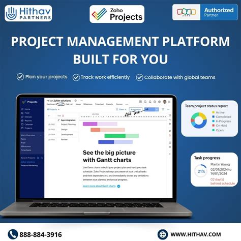 Zohoprojects Productivity Collaboration Startups Zoho Hithav Hithav Partners