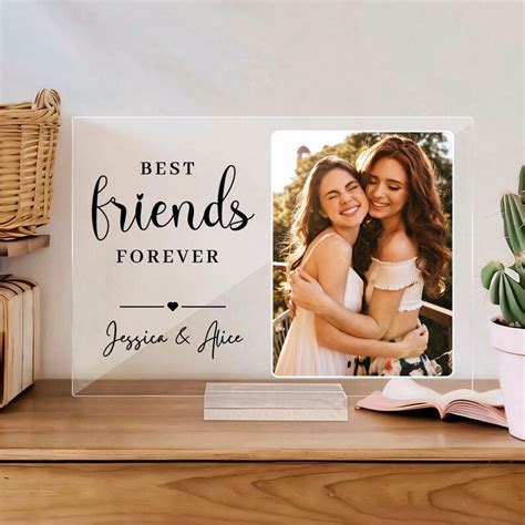 Regalos Personalizados De Placa De Fotos Para Amigos Regalos De Fotos Personalizados Para Ella