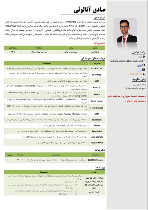 Sadegh Analooee On Linkedin سلام به همه دوستان و همراهان حرفه‌ای، من صادق آنالویی هستم، یک