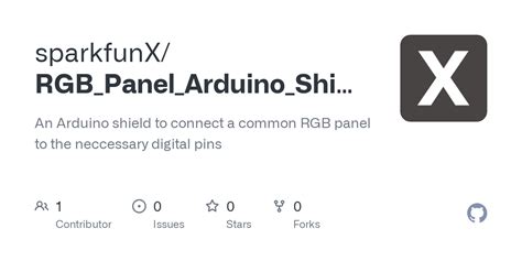 Github Sparkfunxrgbpanelarduinoshield An Arduino Shield To Connect A Common Rgb Panel To