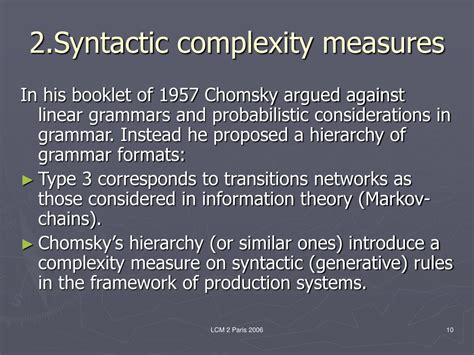 Ppt Emergence Of Semantic And Syntactic Complexity In Language Wolfgang Wildgen Powerpoint