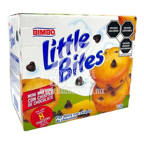 Bimbo Pan Dulce Little Bites Con 8 Piezas Dulcerías Y Reposterías