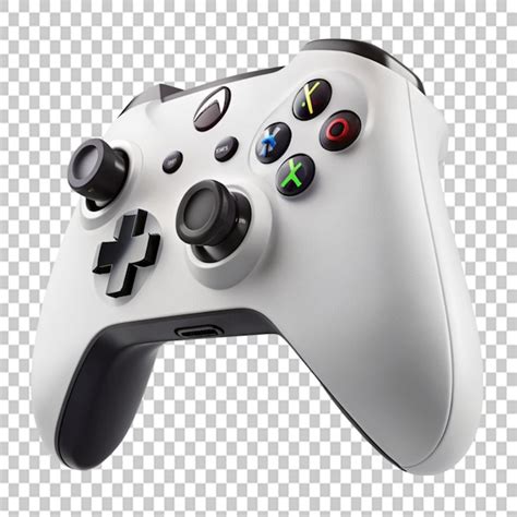 Premium PSD Xbox Controller Side View On Transparent Background