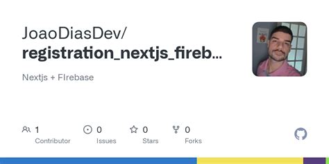 Github Joaodiasdevregistrationnextjsfirebase Nextjs Firebase