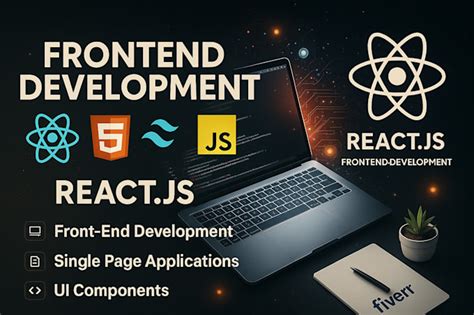 develop responsive frontend web pages using reactjs by mehakmanhas fiverr