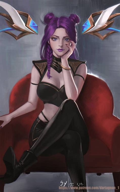 Kda Kaisa Reinterpretation Fanart League Of Le By Sylee1 On