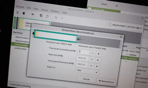 Extend Windows 10 Uefi Partitions With The Linux App Gparted