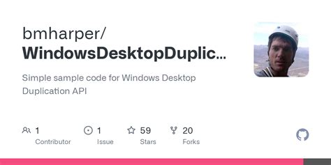 Github Bmharperwindowsdesktopduplicationsample Simple Sample Code For Windows Desktop