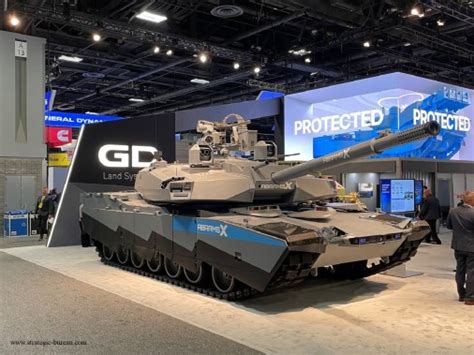 Nouveau Char De Combat Américain Abramsx Strategic Bureau Of Information