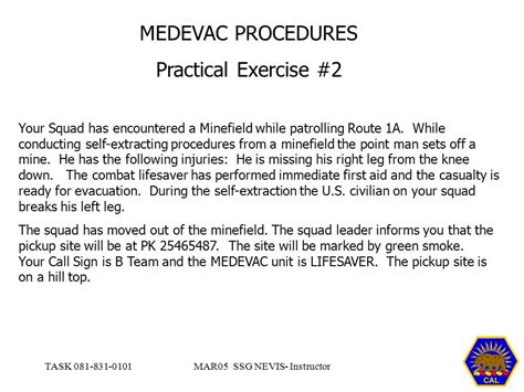 9 Line Medevac Powerpoint Amulette
