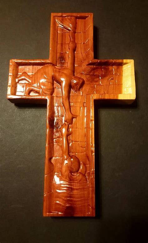 Jesus Savior Cross Jesus Is My Savior Cross Wooden Door Sign Hanger