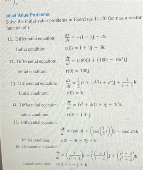 solved initial value problems solve the initial value