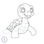How To Draw A Turtle A Step By Step How To Mimi Panda