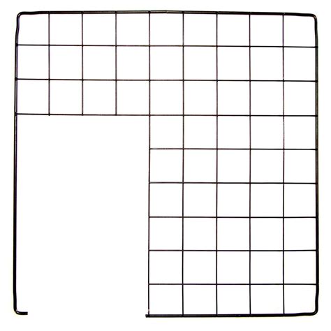 Standard Black 9x9 Portal Grid Panel Cage Creations