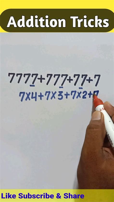 Addition Tricks Math Lessons Basic Math Skills Teaching Math Strategies