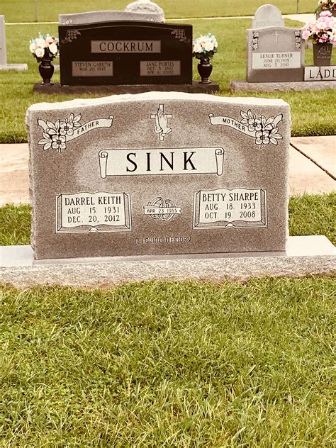 Darrell Keith Sink 1931 2012 Find A Grave Memorial