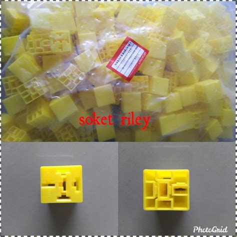 Jual Socket Soket Relay Kaki 4 Kaki 5 Harga Per 250pcs Kuning