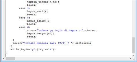 pemrograman c contoh linked list pada c sahabat tutorial
