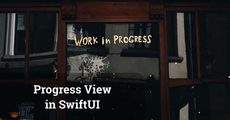 Progress View In SwiftUI SerialCoder Dev