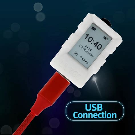 LILYGO Mini E Paper Core Inch TF Card ESP PICO T U T USB To TTL Downloader Circuits