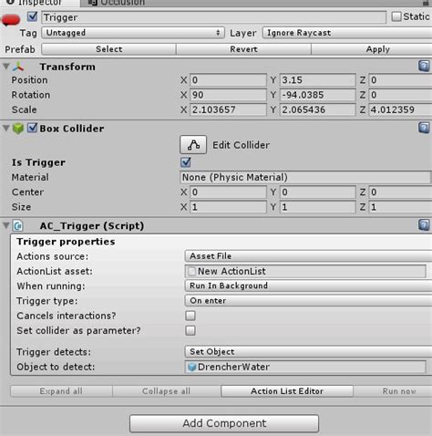 Trigger Not Working On Particle — Adventure Creator Forum