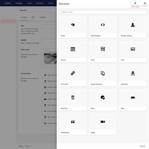 Block Icons For Umbraco