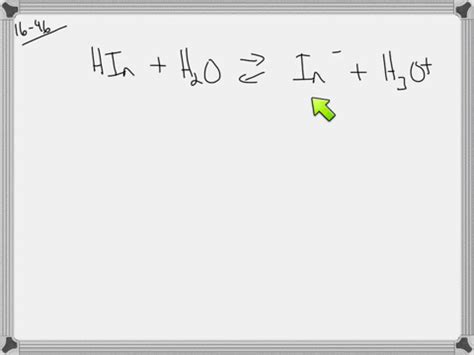 SOLVED Qualitatively Describe How An Acid Base Indicator Works Why Do We Want To Use A Minimum