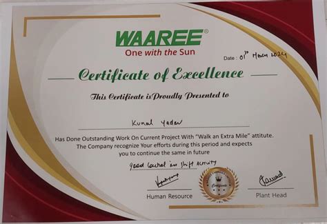 Kunal Kumar Yadav On Linkedin Waaree