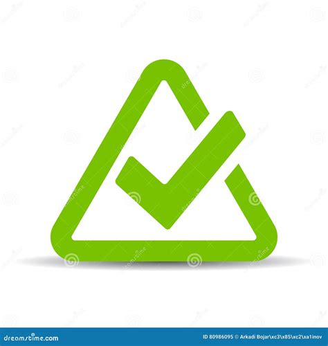 Green Triangular Eco Recycling Symbol Garbage Utilization Recycle Icon Vector Made From