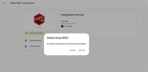 Remove Node Red From Ha Node Red Home Assistant Community