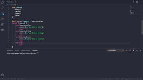 Typescript Enum Switch Going To Default Instead Of Proper Case Stack Overflow