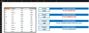 Using The Excel SUM Function Multiple Conditions