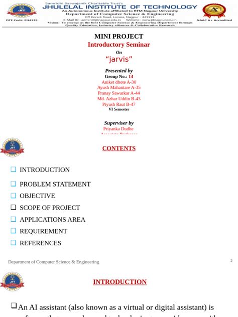 Jarvis New Pdf Artificial Intelligence Intelligence Ai And Semantics